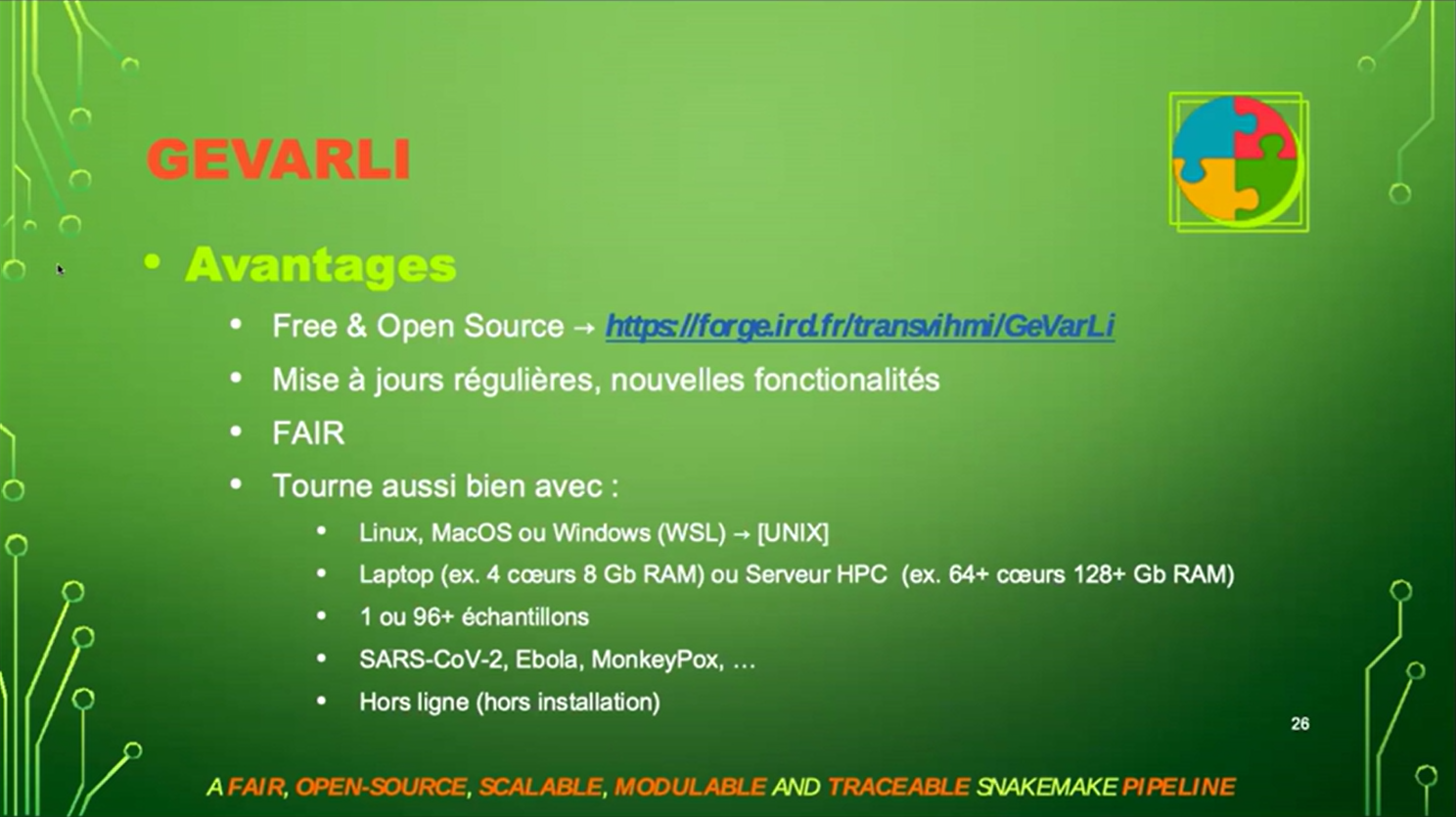 Webinar: Presentation of GeVarLi, a public health tool developed for AFROSCREEN project - Afroscreen