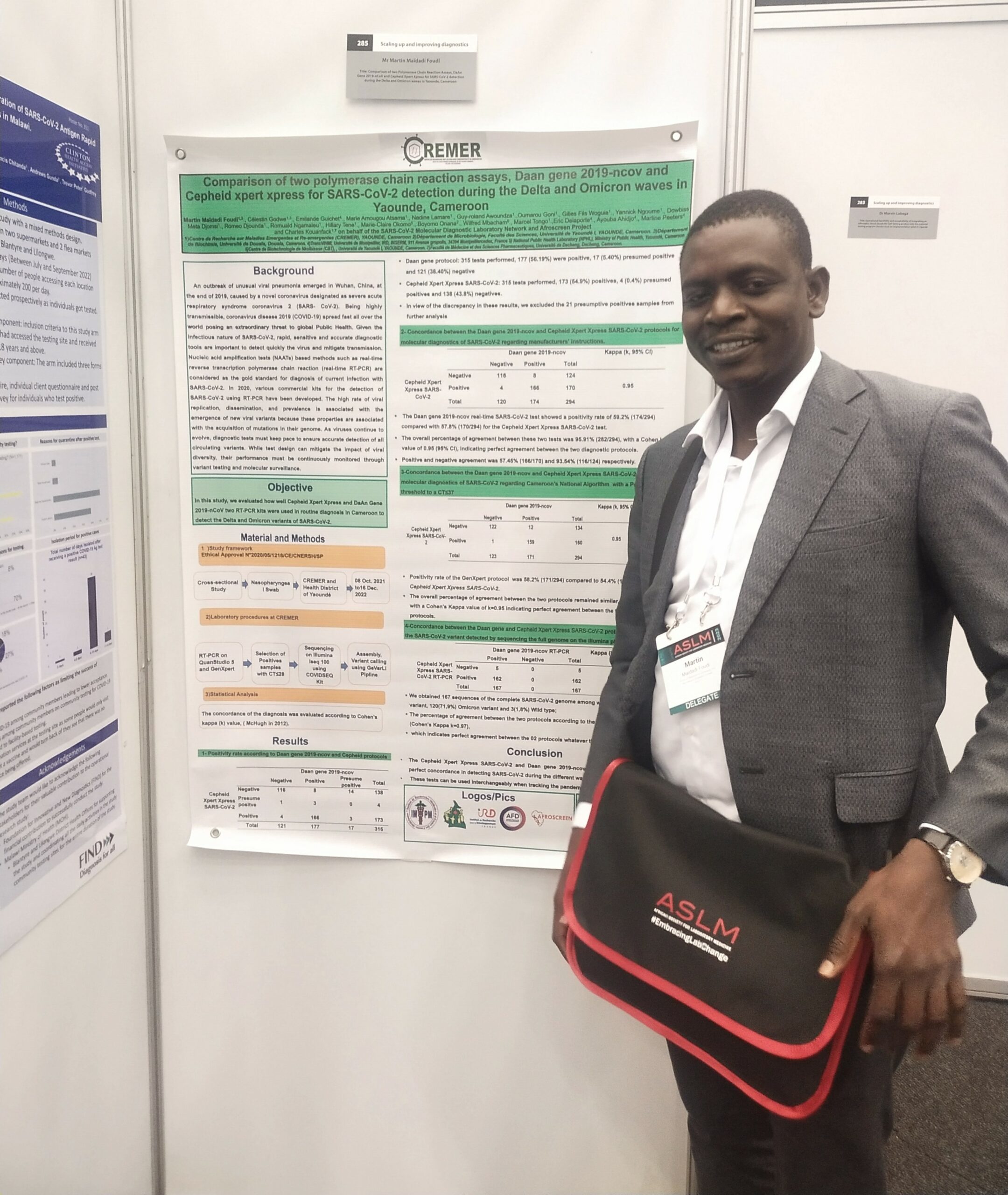 Participation du projet AFROSCREEN aux conférences CPHIA 2023 et ASLM 2023 - AFROSCREEN